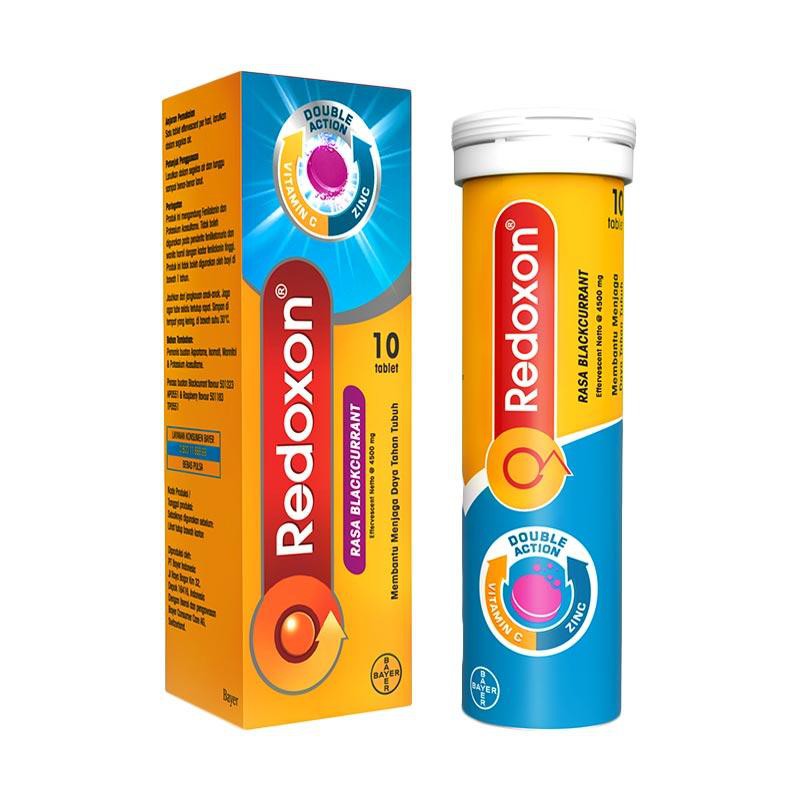 Jual VITAMIN REDOXON TRIPLE ACTION PLUS ZINC ISI 2 , 10 , 15 DAN 20 EFF ...