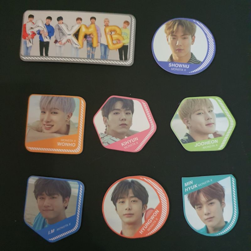 Jual (magnet season greeting 2018) MONSTA X SHOWNU WONHO MINHYUK KIHYUN ...