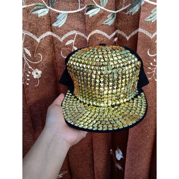 Jual PL topi pentas topi rock topi duri topi paku | Shopee Indonesia