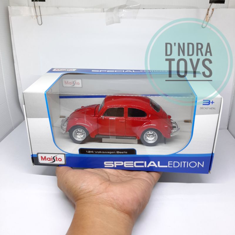 Jual MINIATUR DIECAST MOBIL VW KODOK Diecast Maisto Volkswagen Beetle ...