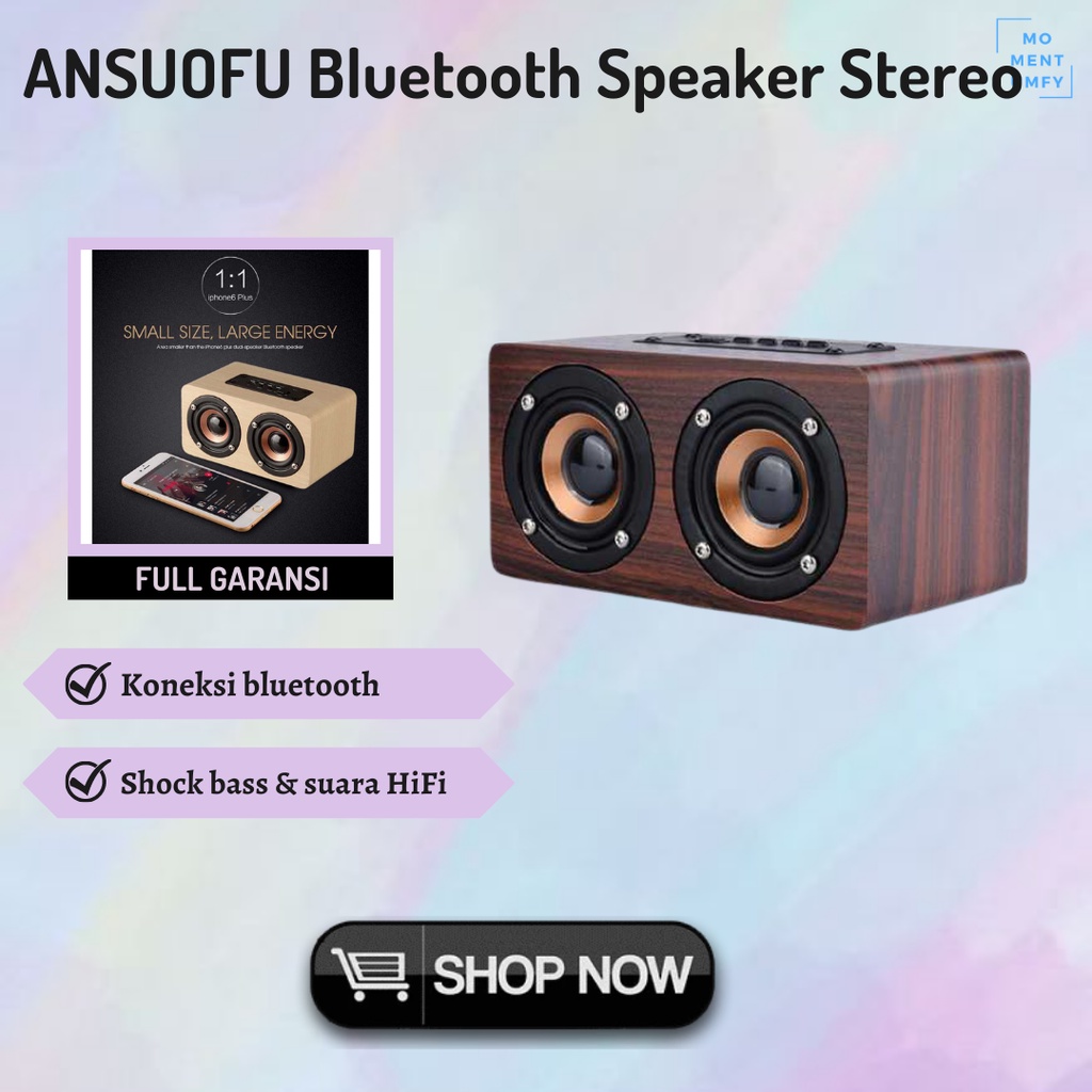 Jual Speaker Spiker Pengeras Suara Stereo Besar Bluetooth HP Bass ...