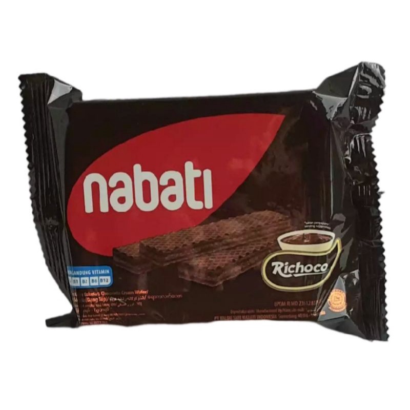 Jual NABATI WAFER 50gr Wafer Coklat / Wafer Keju Richoco | Shopee Indonesia