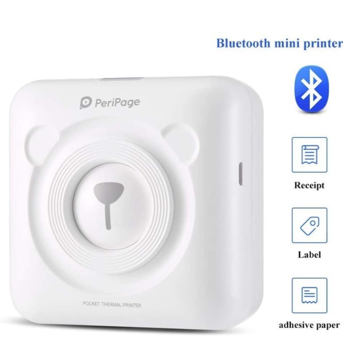 Jual Printer mini bluetooth printer wireless thermal printer | Shopee ...