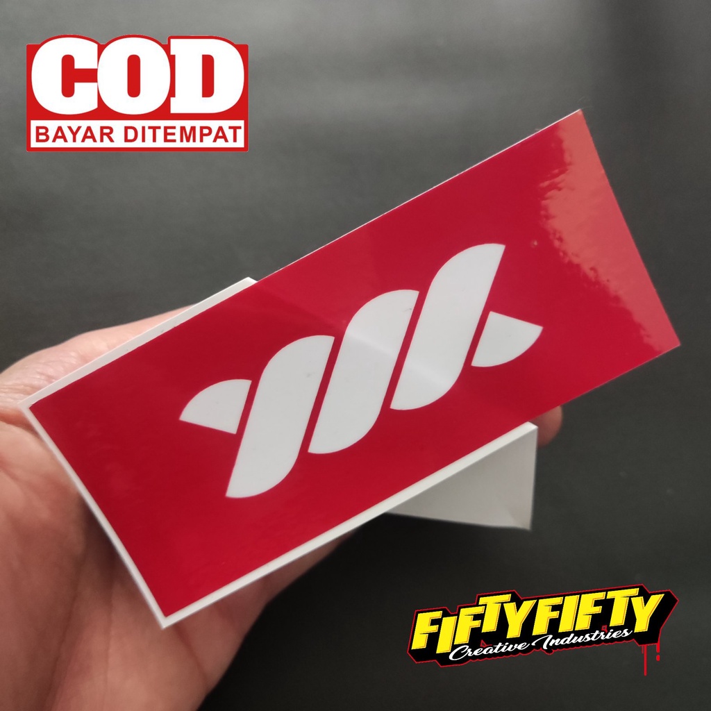Jual Stiker Print Cut BRAND DISTRO WADEZIG Stiker Printing Laminasi ...