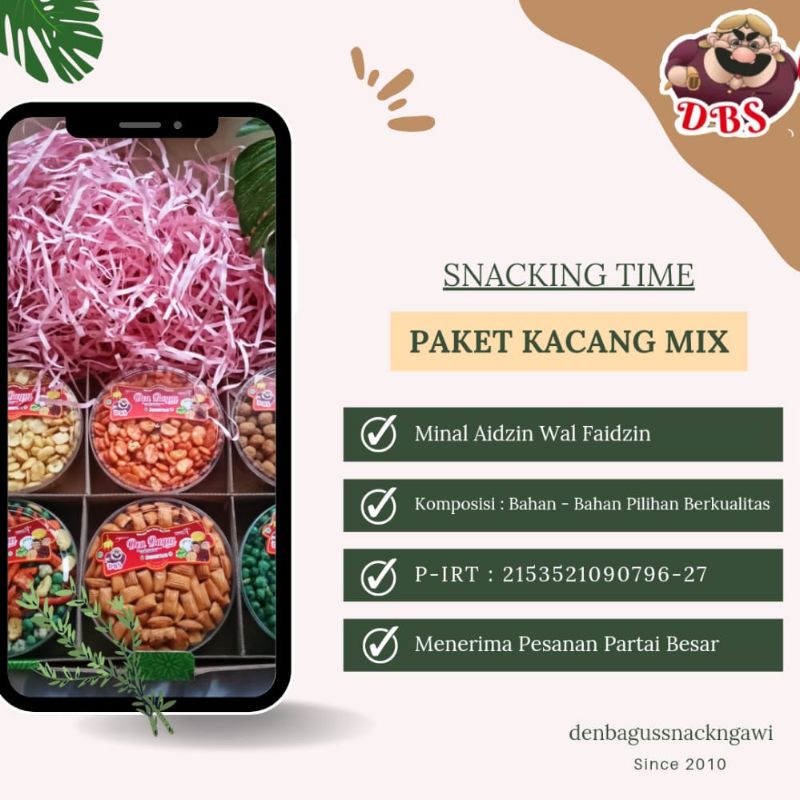 Jual PAKET KACANG MIK BY DEN BAGUS SNACK | Shopee Indonesia