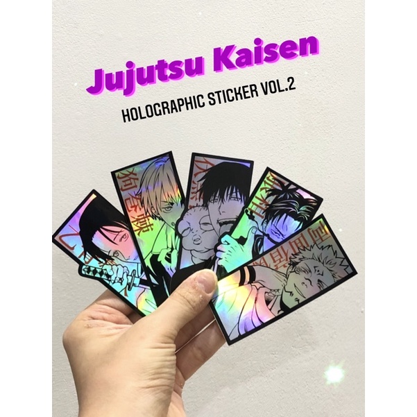 Jual Jujutsu Holographic Sticker VOL.2 [LAST STOCK] | Shopee Indonesia