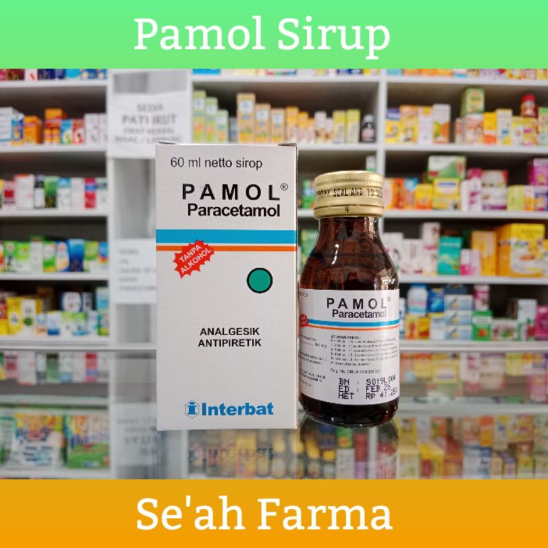 Jual Pamol Syr - Analgesik Antipiretik | Shopee Indonesia