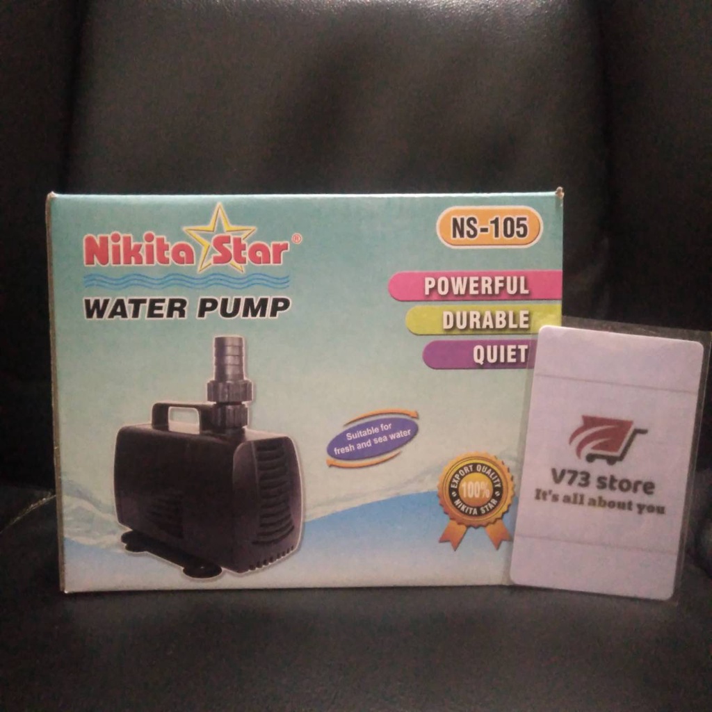Jual NIKITA STAR NS 105 POMPA CELUP AQUARIUM KOLAM / POMPA HIDROPONIK ...