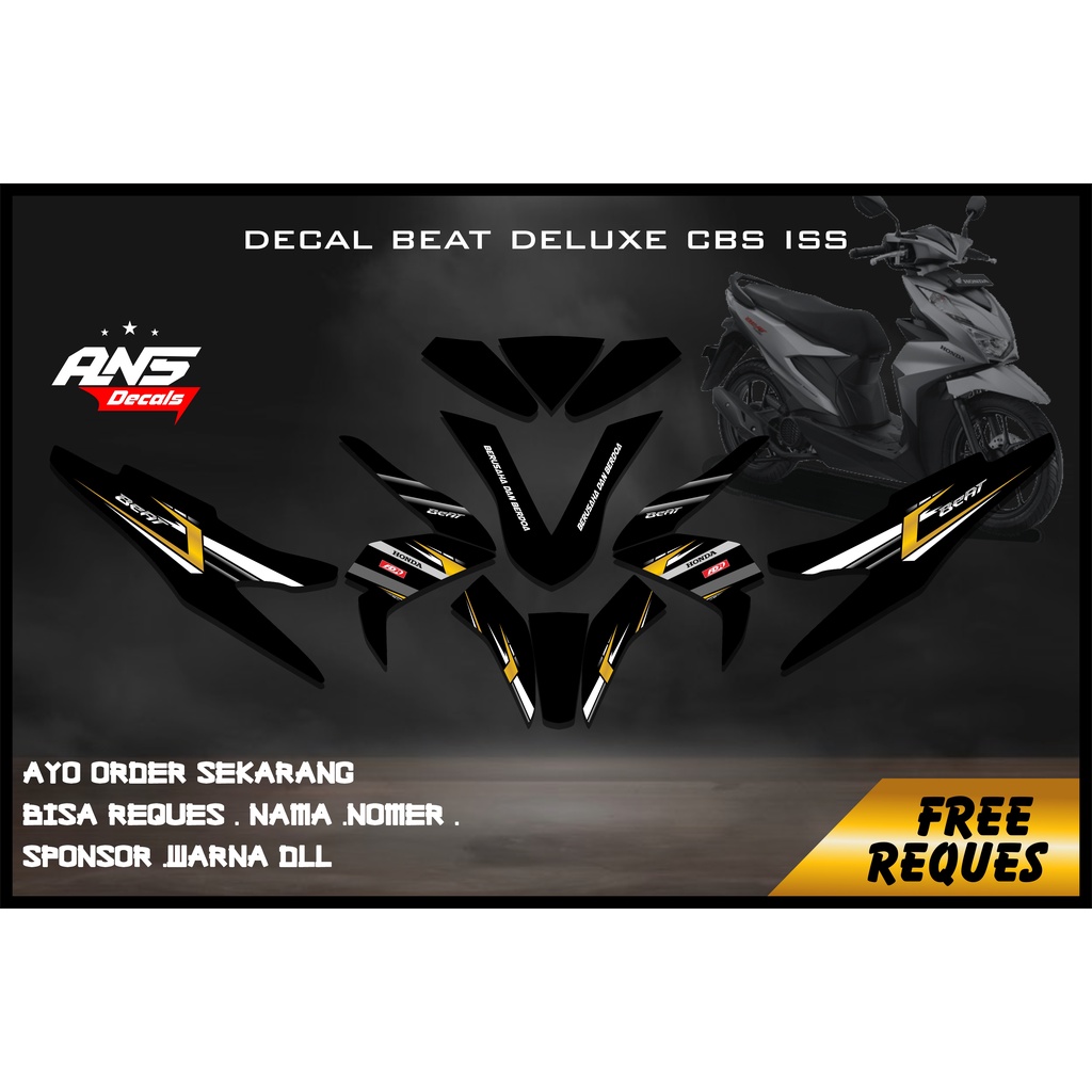 Jual decal full body beat deluxe - beat deluxe 2020 -decal beat ...