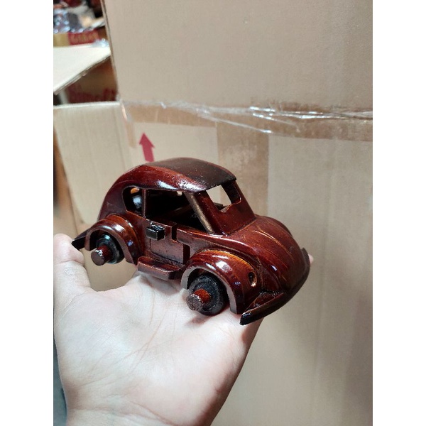 Jual MINIATUR VW KODOK KAYU HITAM | Shopee Indonesia