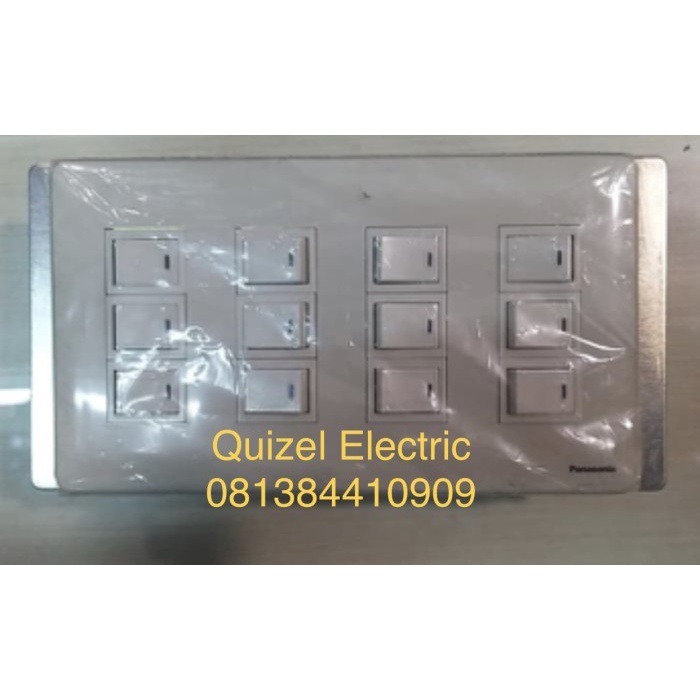 Jual GRID SWITCH ATAU SAKLAR 12 GANG PANASONIC + INBODUS PLASTIK ...