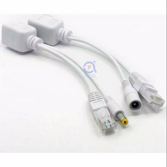Jual KABEL POE SPLITTER and POE INJECTOR CCTV IP CAMERA CABLE | Shopee ...