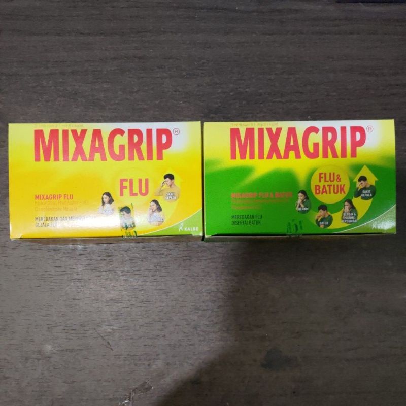 Jual Mixagrip Flu&batuk 1 Box Isi 25 Strip 1 Strip ( KOMPLIT MART ...