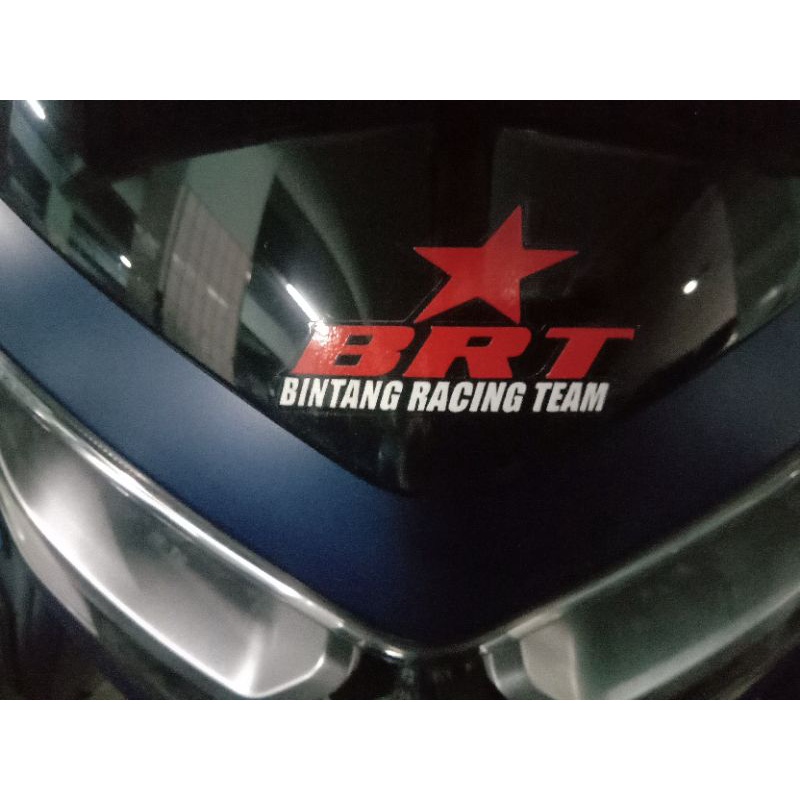 Jual STICKER BRT STIKER BINTANG RACING TEAM CUTTING STIKER BRT STIKER ...