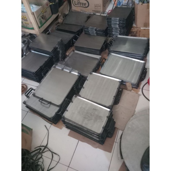 Jual 30x40 WAJAN KEBAB/MARTABAK MINI DLL BAJA tebal | Shopee Indonesia