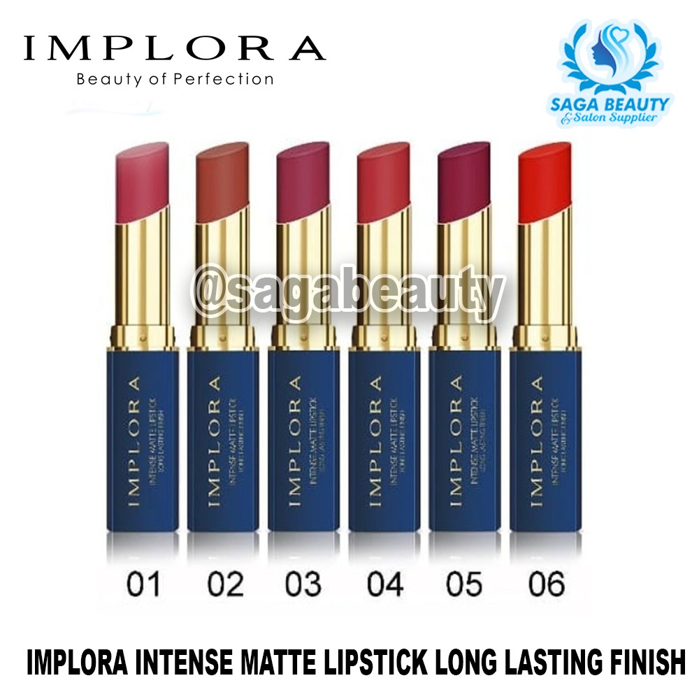 Jual IMPLORA INTENSE MATTE LIPSTICK ORI HARGA TERMURAH ( GROSIR ...