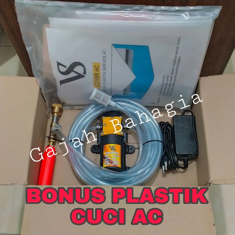 Jual Alat cuci motor steam Paket plastik cuci ac mesin pompa dc mini ...