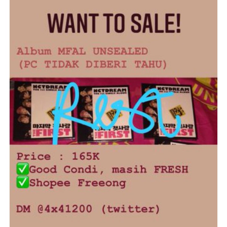 Jual ALBUM MFAL FULLSET (2Pc Random Mfal) + BONUS POSTCARD OFFICIAL ...