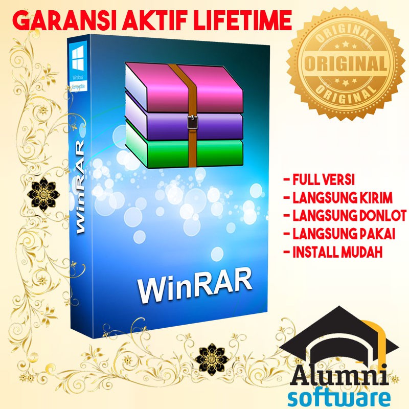 Jual [FULL VERSION] PAKET WinRAR 32 bit 64 bit LIFETIME - GARANSI ...