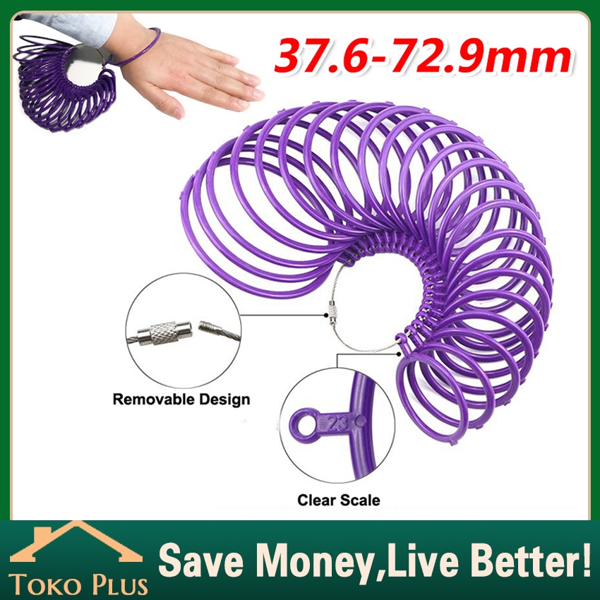 Jual Alat Pengukur Gelang Tangan Ring Sizer Jewelry Dan Jari Cincin ...