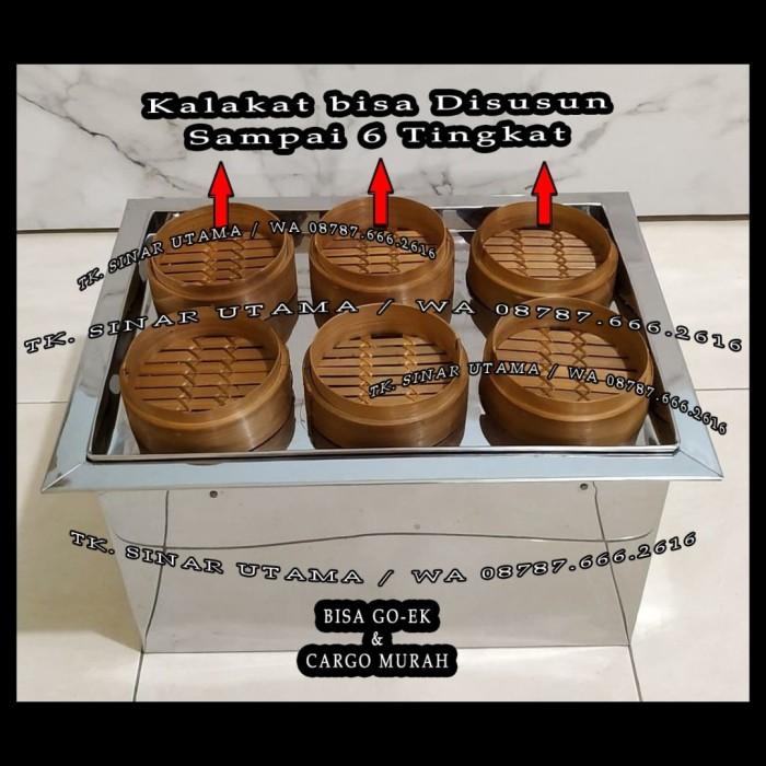 Jual Tempat Alat Steamer Panci Dimsum Dim Sum Hakao Kukusan Kukus ...
