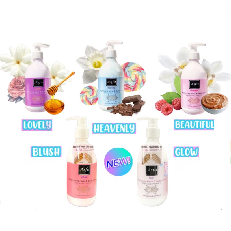 Jual ASFA Brightening Hand & Body Lotion 300ml. | Shopee Indonesia