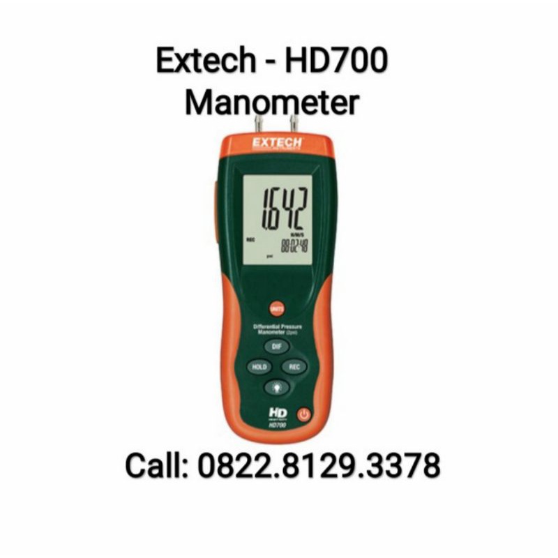Jual Extech HD700 Manometer Differential Pressure | Shopee Indonesia