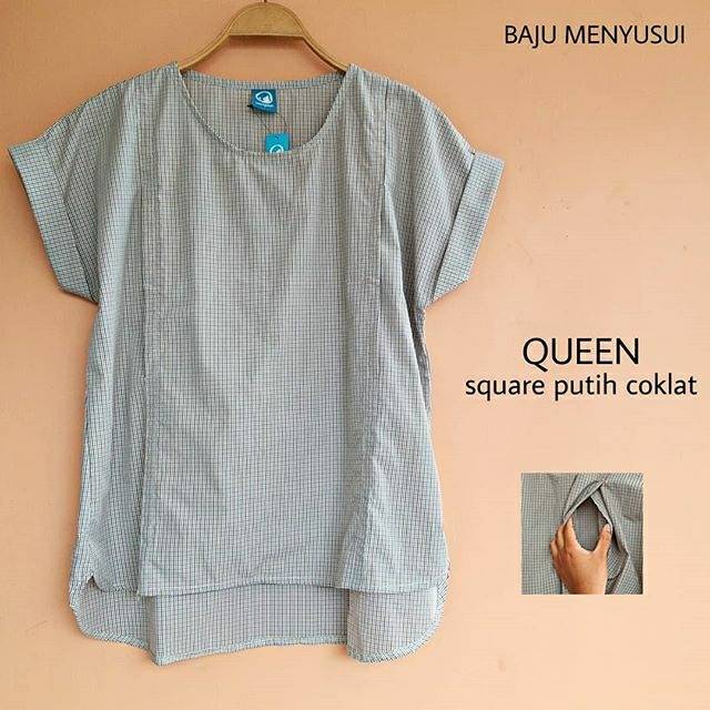 Jual Queen square putih coklat | Shopee Indonesia