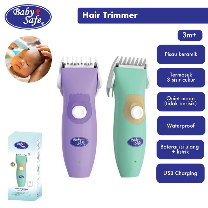 Jual Baby safe hair trimmer alat cukur rambut bayi | Shopee Indonesia