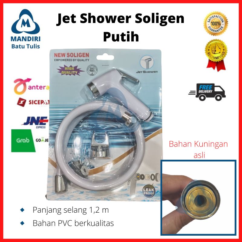 Jual Jet Shower Kamar Mandi / Shower Cebok Pvc Soligen / Shower Cebok Di Kamar Mandi / Semprotan ...