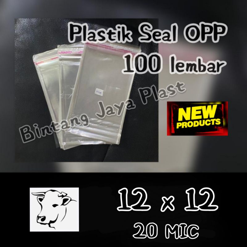 Jual Plastik Kemasan Opp uk 12 x 12 cm ~ MURNI 20 MICRON. | Shopee ...