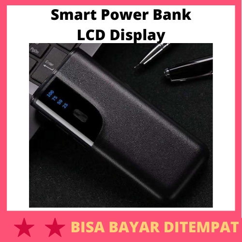 Jual Smart Power Bank LCD Display 3 USB Port 20000mAh / Power Bank Beng ...