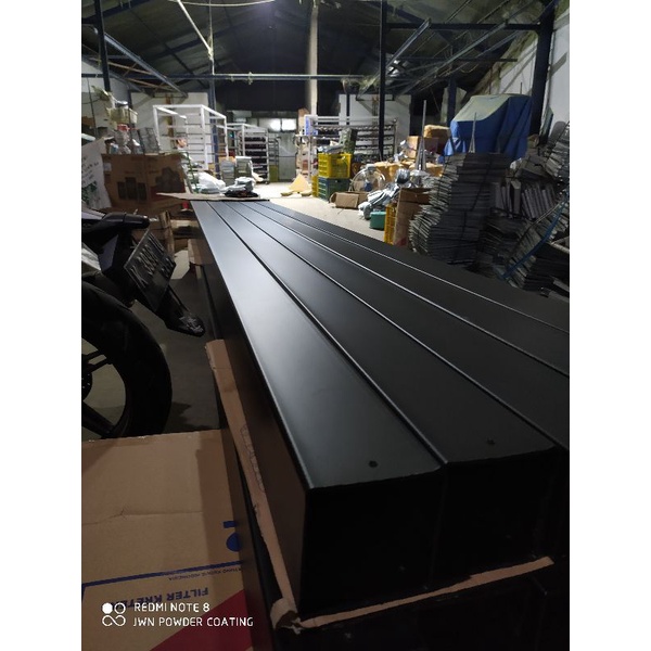 Jual (JPC) SERBUK CAT BUBUK Untuk POWDER COATING Black Xmatt/Hitam doff ...