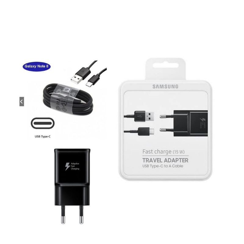 Jual Charger Samsung A50 A50s A51 USB Type C Fast Charging 15W EP-TA200 ...