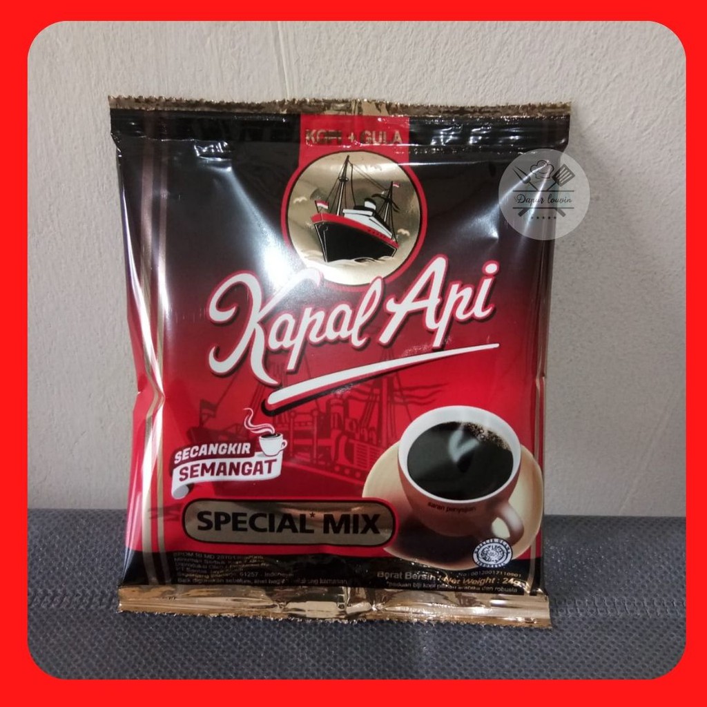 Jual Kopi Kapal Api Special Mix / Gula Aren Kemasan Sachet 24 Gram ...