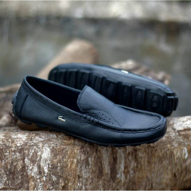 Jual Sepatu Slip-On Slop Pria Kulit Asli crocodile 02 Sepatu Santai ...