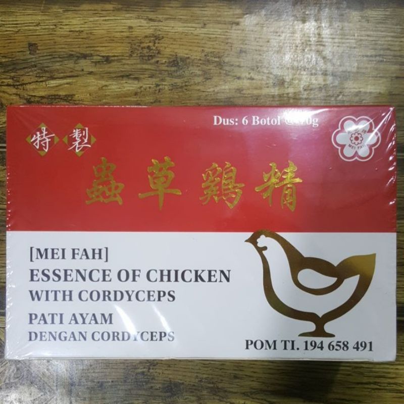 Jual Essense Of CHICKEN WITH Cordyceps l/PATI ayam mei fah @6 botol ...
