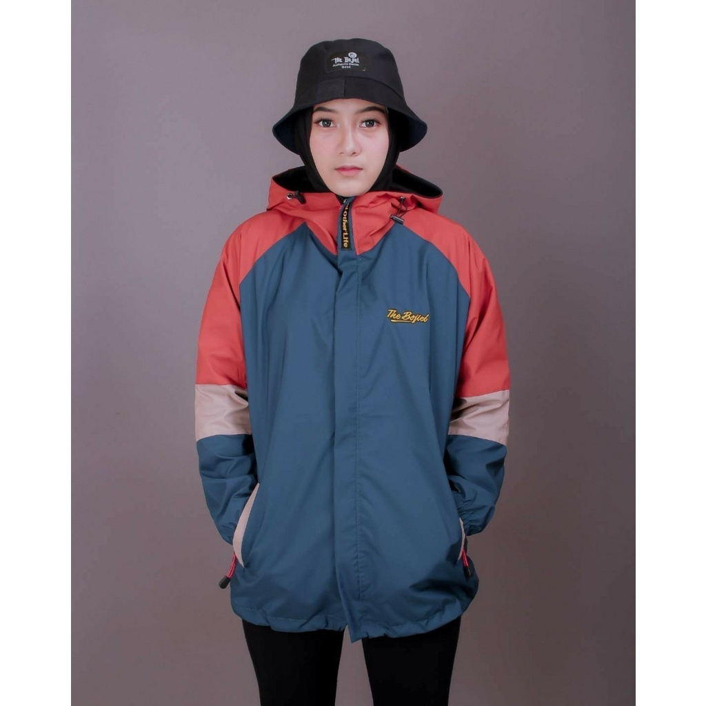 Jual Jaket Outdor Pendaki Waterproof Bahan Taslant | Shopee Indonesia