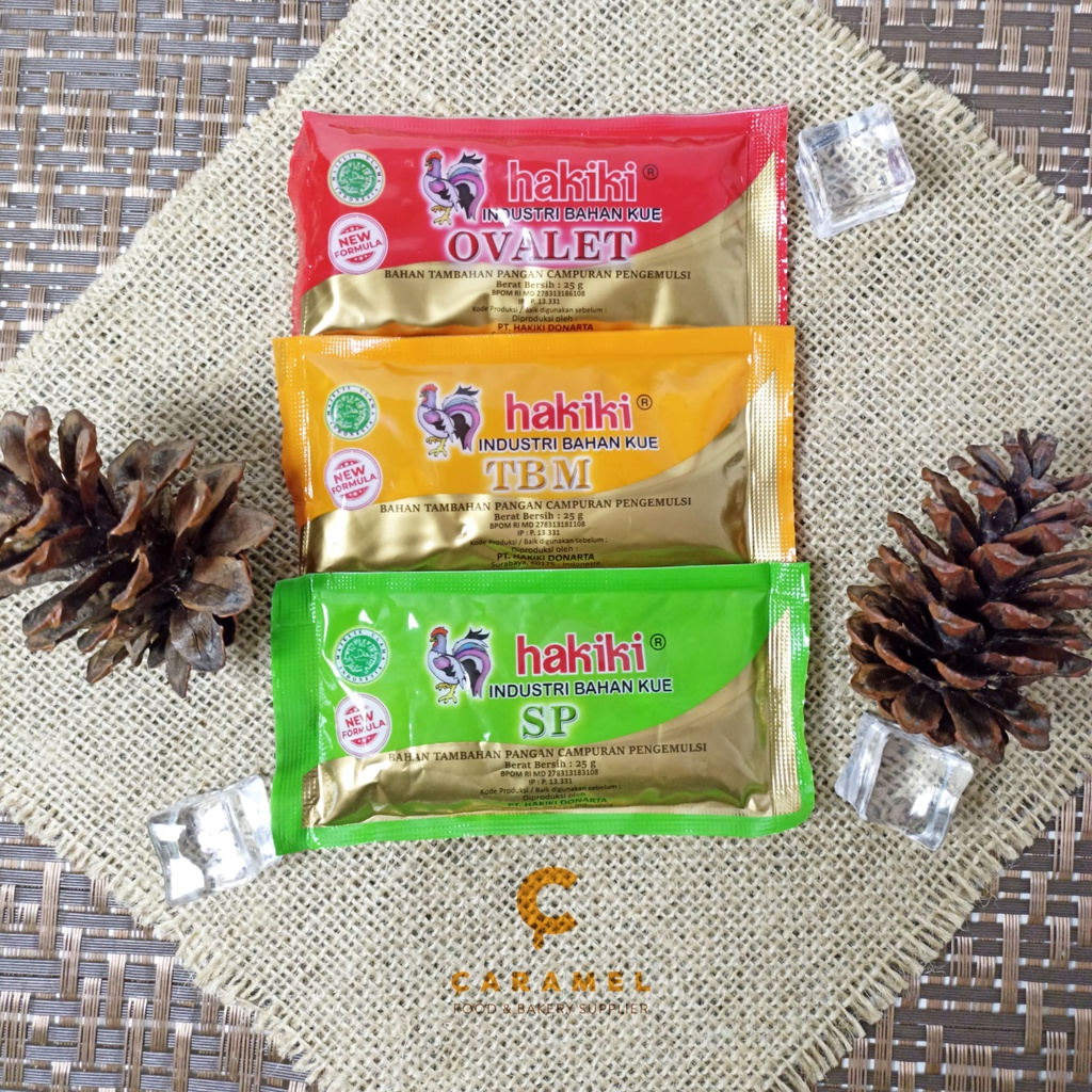 Jual bahan kue - Hakiki pengembang kue 25gr - hakiki SP - hakiki OVALET ...