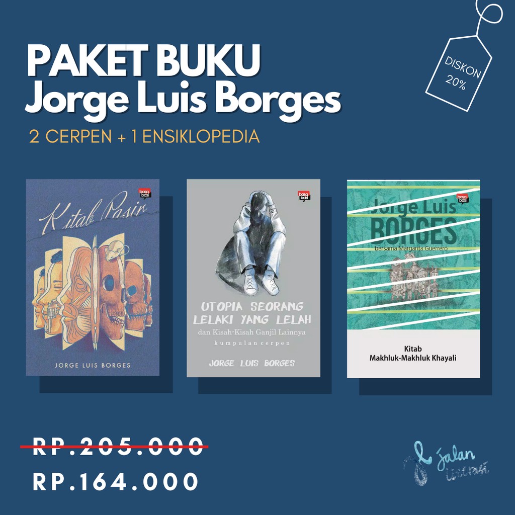 Jual Paket Buku Jorge Luis Borges - Sastra - Novel | Shopee Indonesia