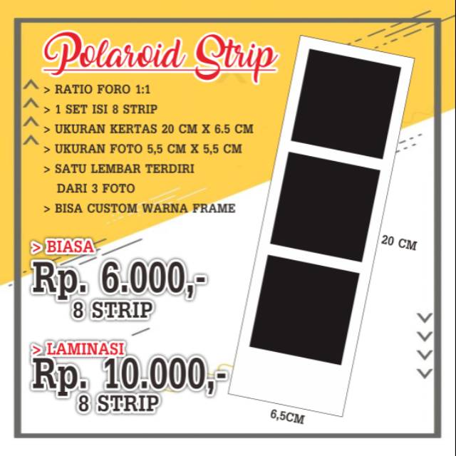 Jual Polaroid strip murah | Shopee Indonesia