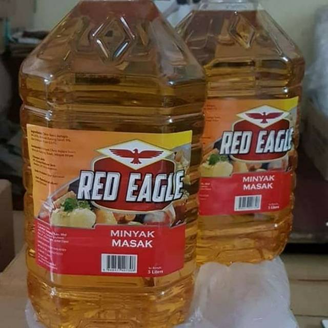 Jual Minyak Goreng Cap Helang Red Eagle Malaysia 5 liter minyak kacang ...
