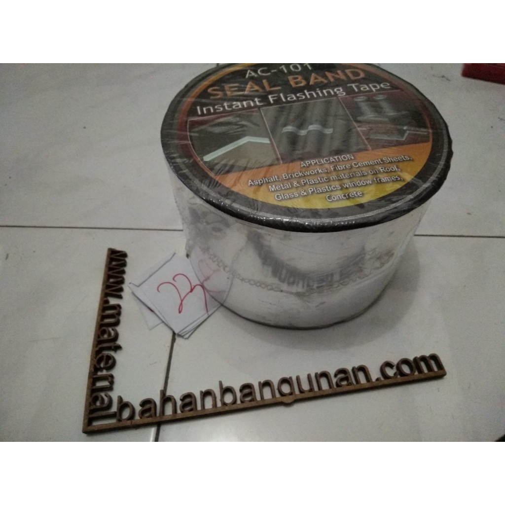 Jual batu band tebal 50 mm 1 roll penambal genteng asbes talang atap ...