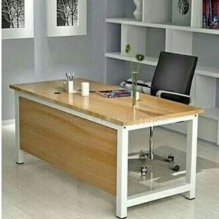 Jual Meja Kantor Direktur Sekretaris Staff Kayu Papan Multipleks HPL ...