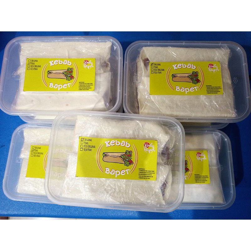 Jual Kebab baper ukuran medium isi daging sapi olahan | Shopee Indonesia