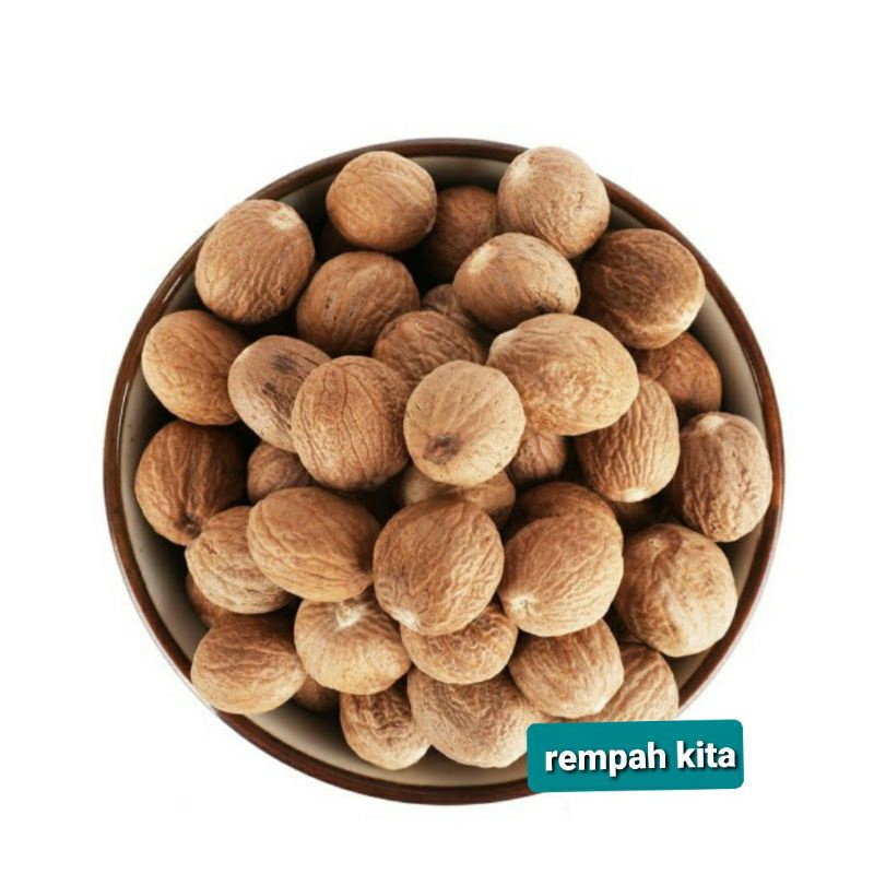 Jual Biji Pala/Whole Nutmeg/Biji Jaiphal/asli | Shopee Indonesia