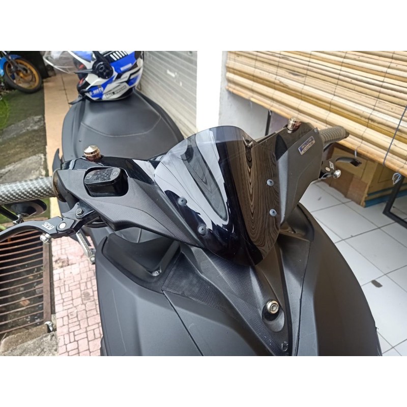 Jual Visor Aerox Old & Aerox 2021 connected MODEL MINI | Shopee Indonesia