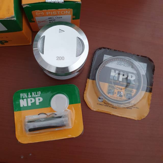 Jual Piston kit npp kaze oversize std 25 50 75 100 125 150 175 200 ...