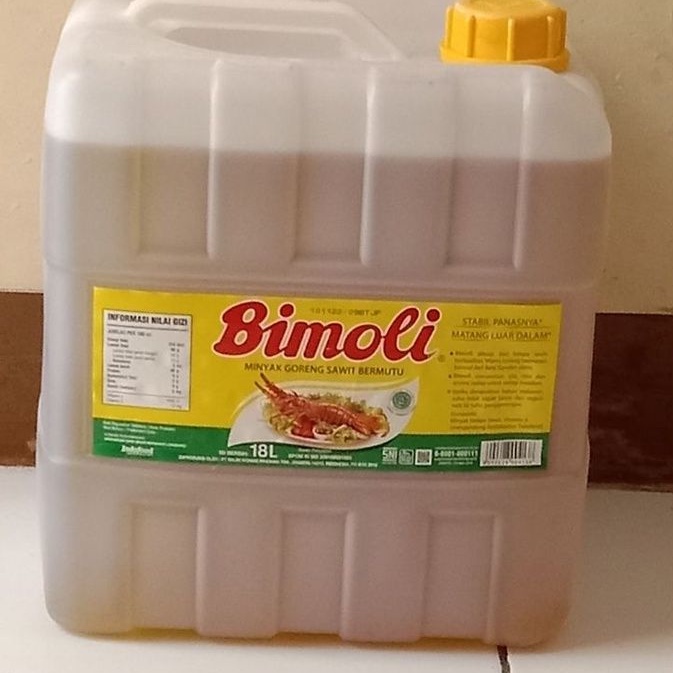 Jual Bimoli Minyak Goreng Bimoli 18 Liter Jerigen | Shopee Indonesia