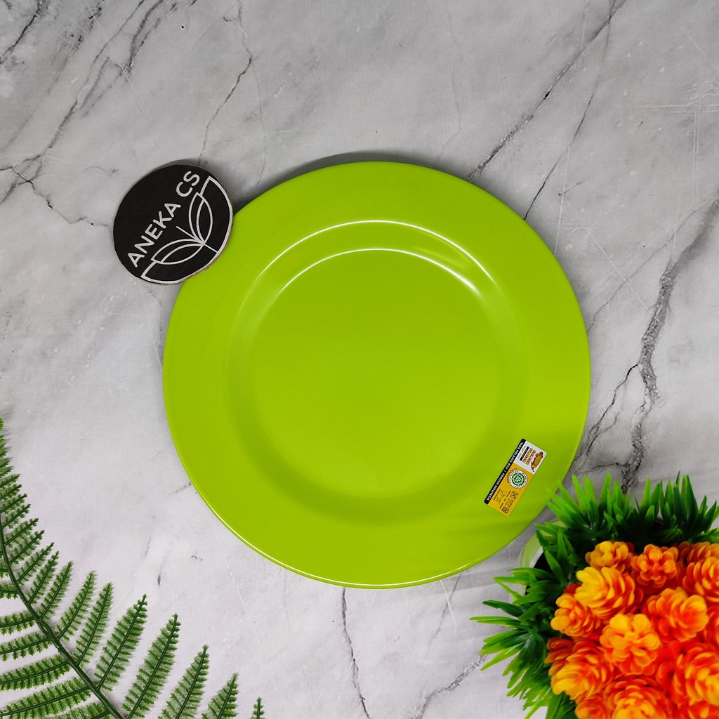 Jual Piring Makan Ceper Melamin 9 Inch - Piring Saji - Piring Melamine ...